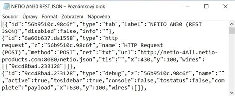 An30 Node Red Example Of Rest Json Communication With Netio 4x Netio Products Smart Power