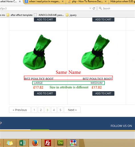 Magento How Can I Filter Display Same Name Product Magento Stack