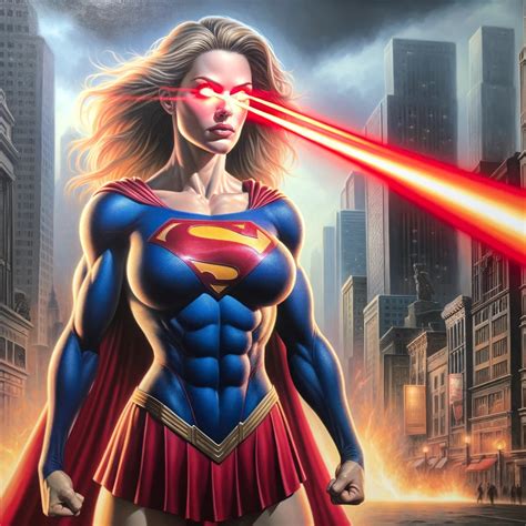 Supergirl Heat Vision Blast By Wbatson99 On Deviantart