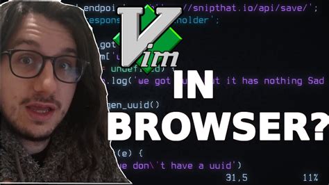 Use Vim Keys In Your Browser Youtube