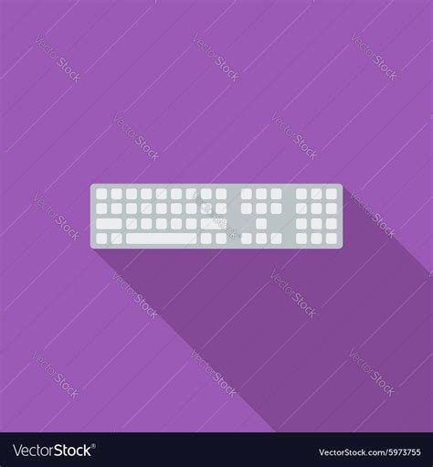 Keyboard Royalty Free Vector Image Vectorstock