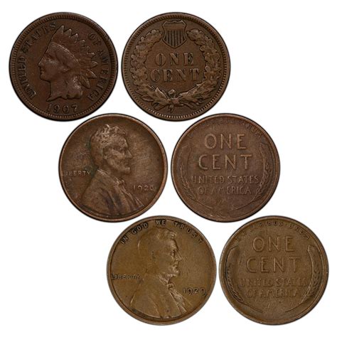 The 20th Century Panic Penny Collection Stock Market Down 50