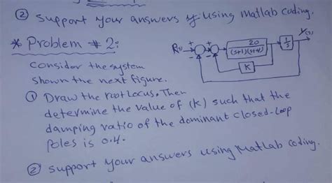 Solved To Support Your Answers Y Using Matlab Coding