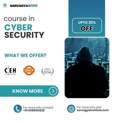 Learn Cybersecurity Skills With Our Comprehensive Course Sarvagya Institute Empowering