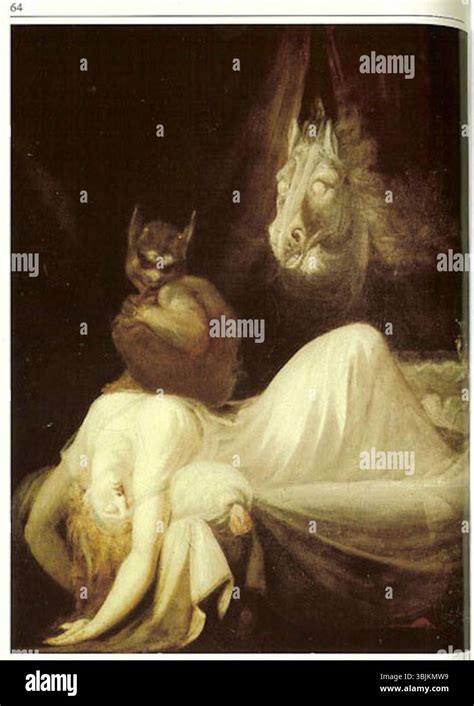 The Nightmare 1782 By Henry Fuseli Portrays A Disturbing Dream Like