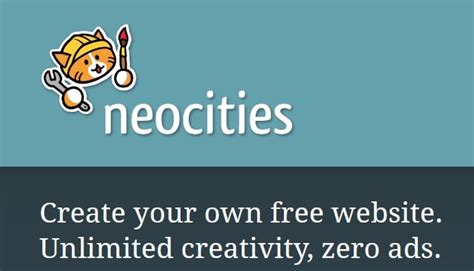 Neocities 免费1g静态html空间 分享志