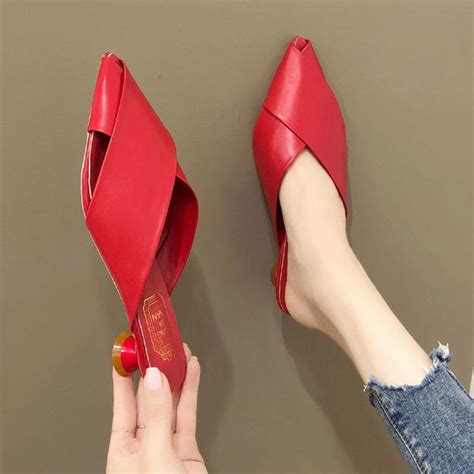Cresfimix Zapatos De Tacón Bajo Sin Cordones Para Mujer Calzado Ligero