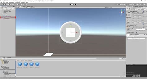 Mobilejoystickcontroller Using C Scripts In Unity