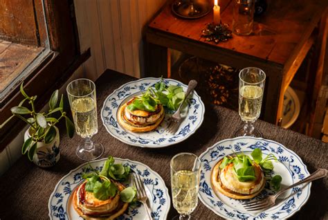 Biologische Voorgerecht Mini Pompoen Geitenkaas Taartjes Vega Vlees