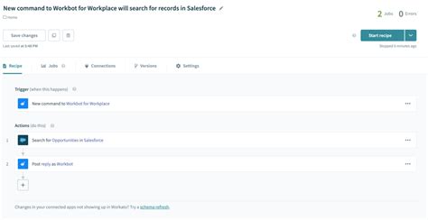 Getting Started With Workbot For Workplace Workato Docs