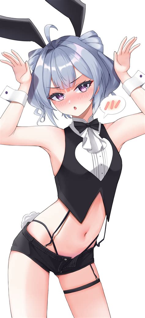 Rule 34 1girls Ahoge Armpits Arms Up Bare Midriff Belly Button Blush
