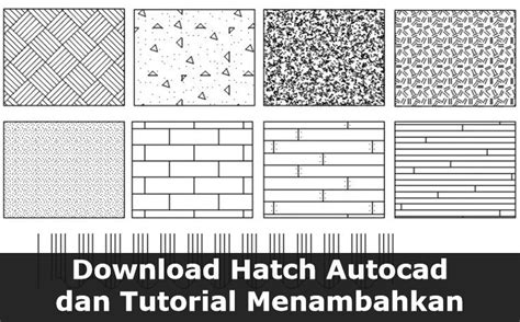 Download File Hatch Autocad Lengkap Dengan Cara Menambahkan