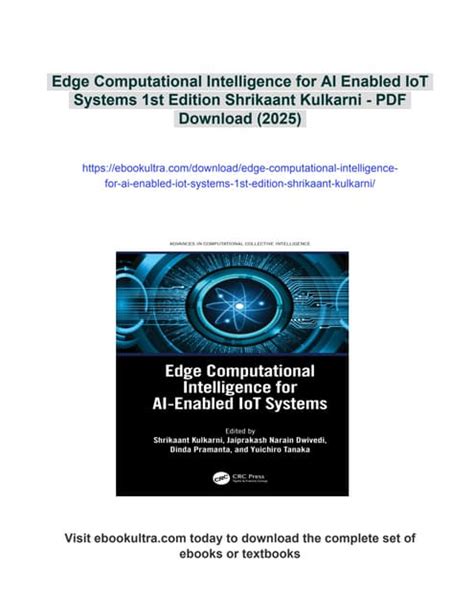 Edge Computational Intelligence For Ai Enabled Iot Systems 1st Edition