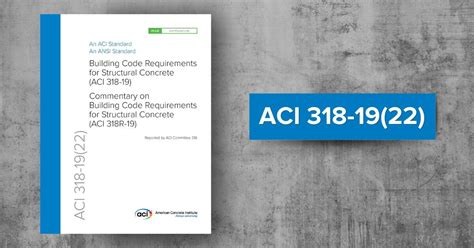 American Concrete Institute On Linkedin Pick Up Your Copy Of Aci Code