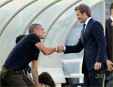 Cristiano Ronaldo And David Beckham Soccer Heaven Photo 2472008 Cristiano Ronaldo David