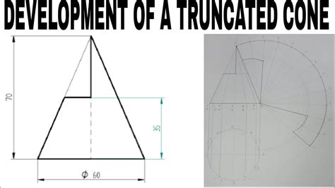 How To Make A Truncated Cone Pattern Printables