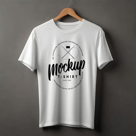 브랜드를 위한 티셔츠 모 디자인 프리미엄 Psd 파일