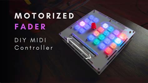 i built a motorized fader faderport clone diy midi controller the faduino