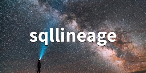 sqllineage 1 5 3 sql lineage analysis tool powered by python