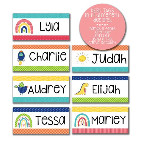 Printable Name Tags For Cubbies Cubby Name Tags Printable OFF