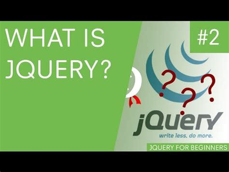 Learn JQuery Tutorial For Beginners 2 What Is JQuery Mind Luster