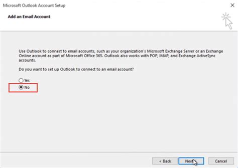 How To Create A No Mail Profile