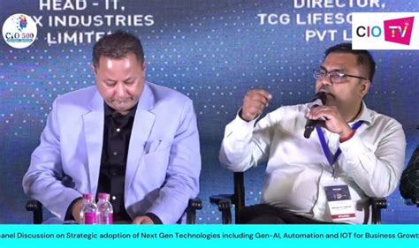 Panel Discussion On Adoption Of Nextgen Technologies Gen Ai Automation And Iot For Business