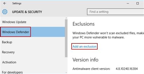 Scan For Potentially Unwanted Applications With Windows Defender