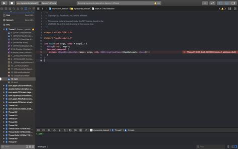 Thread 1 Excbadaccess Code1 Address0x0 Ios · Issue 368 · Opentokopentok React Native