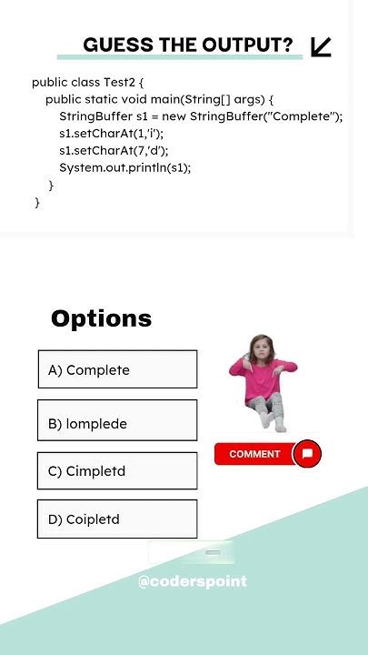 Day 46 Java Mcq Question Java Interview Questions Java Basic
