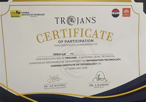 Technicalsymposium Continuouslearning Chennaiinstituteoftechnology Deepika M