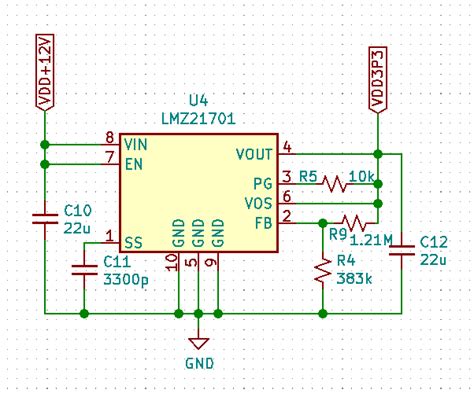 LMZ21701 No 3 3V Voltage Regulation Power Management Forum Power Management TI E2E