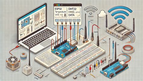 Iot Project Smart Home Temperature And Humidity Monitoring System Using Esp32 Educational