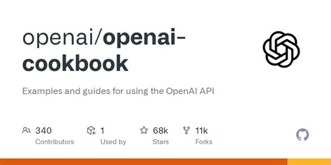 Github Openaiopenai Cookbook Examples And Guides For Using The Openai Alexis Perrier
