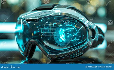 A Futuristic Concept Of A Brain Computer Interface Device Resembling A