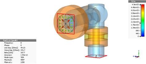 Cst同轴线器件的仿真设计分析—cst2013设计实例