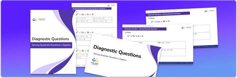 Free Gcse Solving Quadratic Equations Diagnostic Questions Third Space Learning