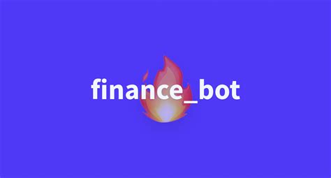 Financebot A Hugging Face Space By Visionelite