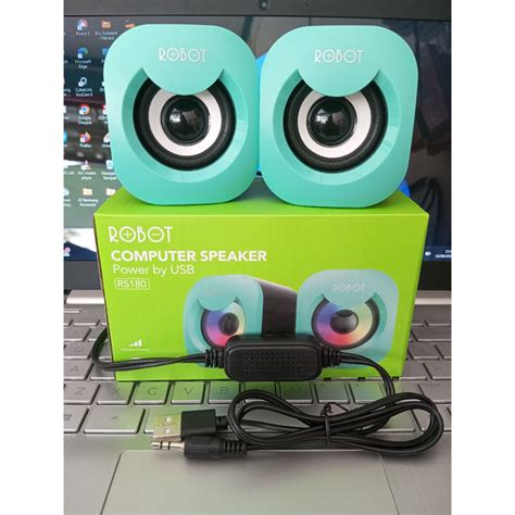 Jual Speaker Robot Rs180 Speaker Laptop Pc Gaming Super Bass Rgb