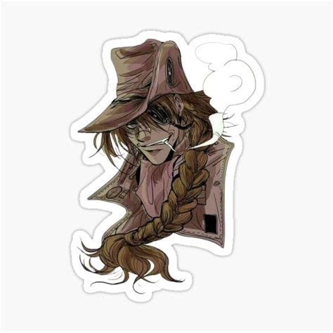 Hellsing Ultimate Sticker For Sale By Malongovotic Redbubble