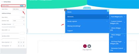 How To Use The Vertical Menu Widget