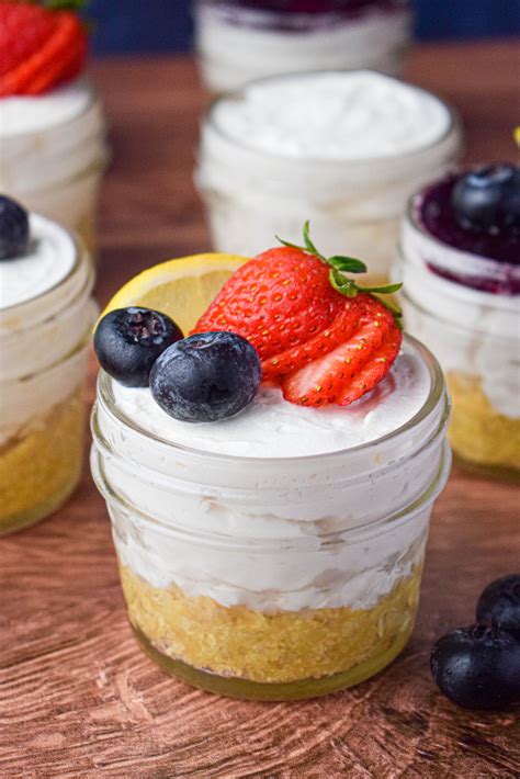 No Bake Cheesecake In A Jar