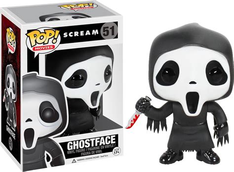 Ghostface Pop Vinyl Figure Scream Funko Pop Clipart Large Size Png