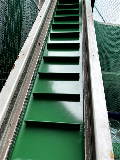 골프공 이송 컨베이어 시공사례 대한벨트