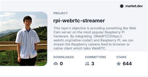 Rpi Webrtc Streamer Ecosystem Directory Marketdev