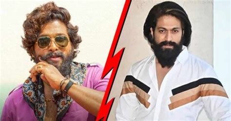 Allu Arjuns Iconic Pushpa Gesture Copied From A Yash Starrer