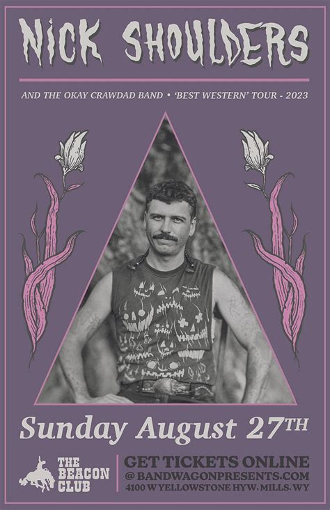 Nick Shoulders And The Okay Crawdad Tickets At Beacon Club In Mills By