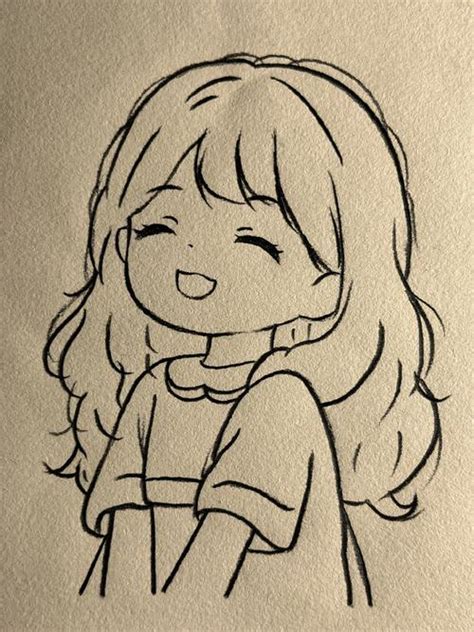 超级简单的动漫简笔画图片大全集简单笔画（最新16张） 简笔画图片大全