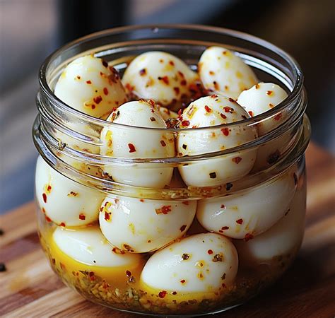Spicy Pickled Eggs Recipe Grammy Recipes