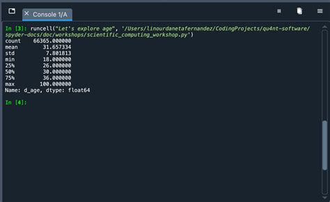 Scientific Computing And Visualization With Spyder — Spyder 5 Documentation